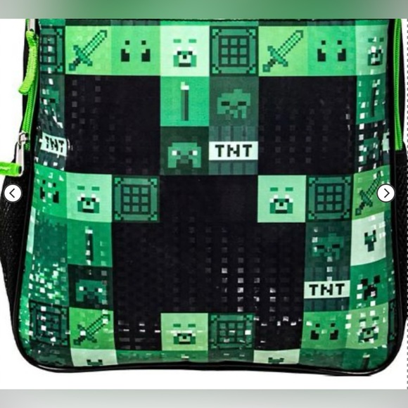 Bioworld | Bags | Nwtbioworld Mojang Minecraft Fullsize Backpack | Poshmark